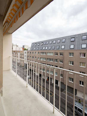Rental studio with terrace, elevator and parking lot optional Paris 13 ...